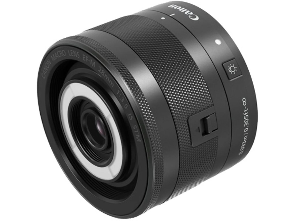 Canon objektiv EF-M 28mm F3.5 macro STM za M sistem