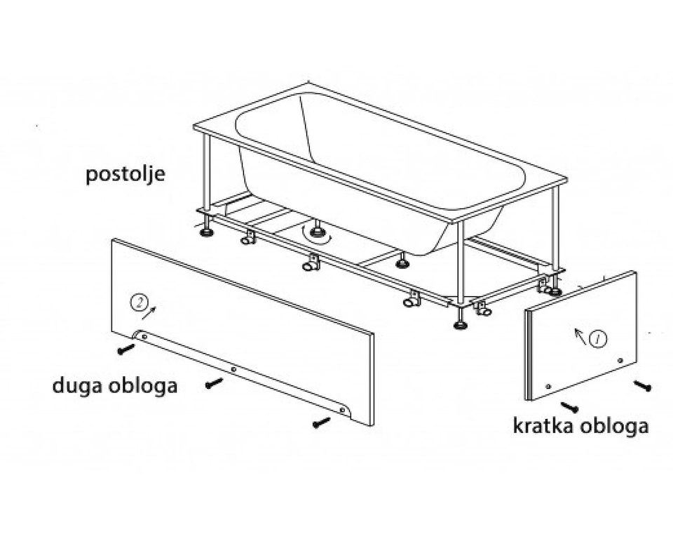 POLY OBLOGA BOČNA 80