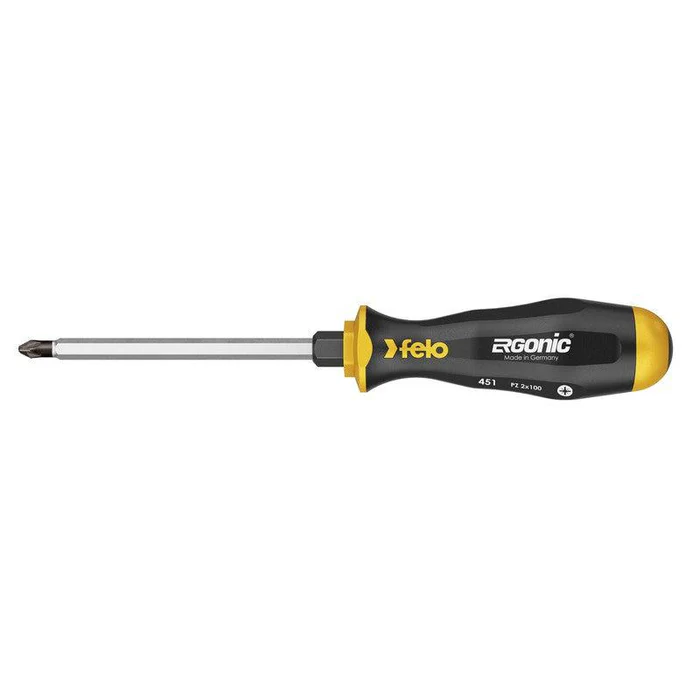 Šrafciger udarni Felo Ergonic Pozidriv PZ2 x 100 45120340