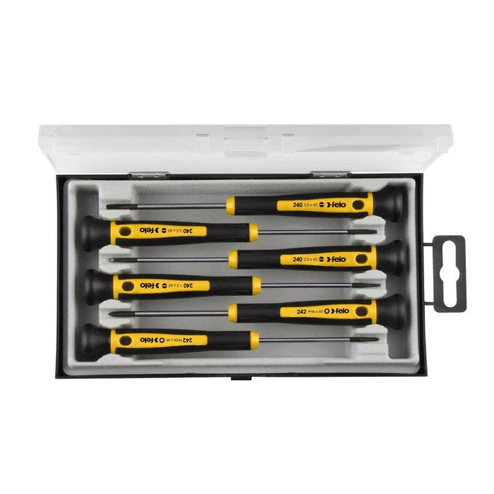 Set precizni šrafcigera TORX/HEX Felo 24896166 6 kom