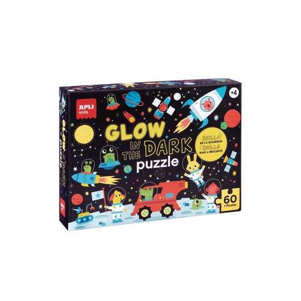 APLI Puzzle koje svetle u mraku - svemir