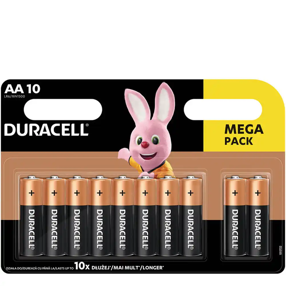 BATERIJA DURACELL BASIC AA 1/10