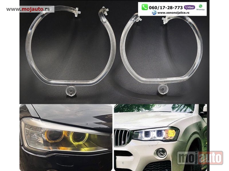 Led dnevno svetlo fabricki model u faru led prstenovi bmw x4 f26