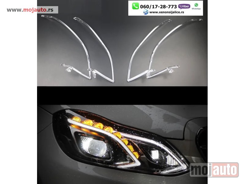 Led dnevno svetlo fabricki model u faru mercedes e klasa w212 14-16