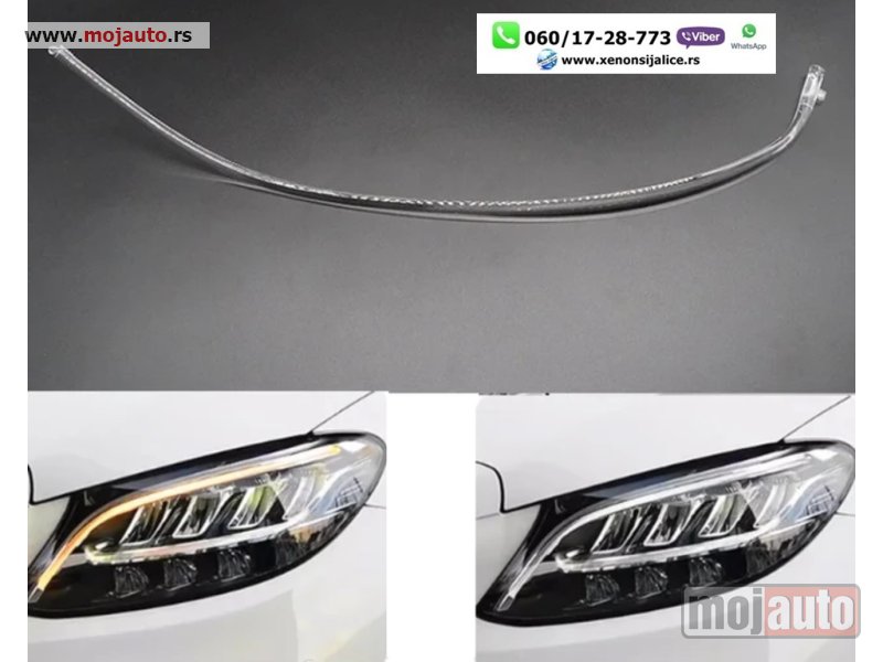 Led dnevno svetlo fabricki model u faru mercedes c klasa w205 18-21