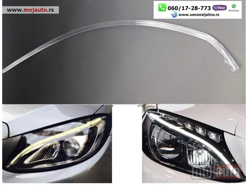 Led dnevno svetlo fabricki model u faru mercedes c klasa w205 15-17