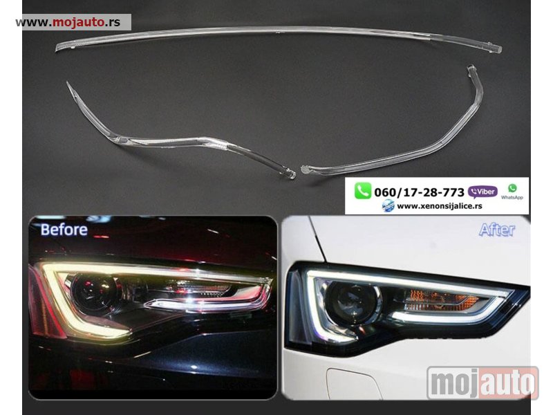 Led dnevno svetlo fabricki model u faru audi a5 12-16