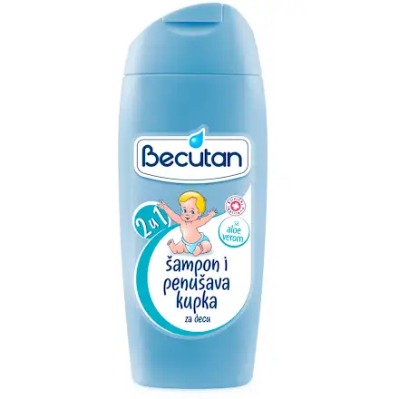 Becutan
2u1 šampon i penušava kupka za decu, 400 ml