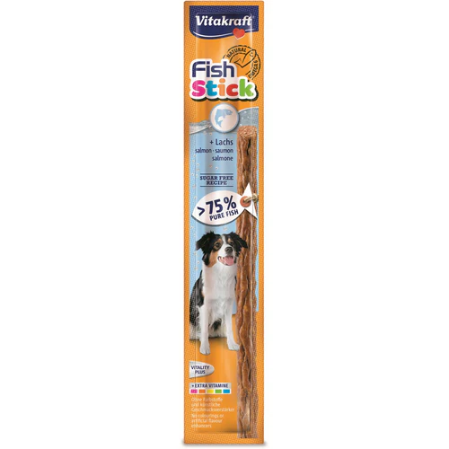 VITAKRAFT Poslastica za pse FishStick s lososom 1kom, 12g