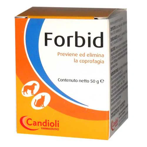 CANDIOLI Prah za pse i mačke Forbid za sprečavanje koprofagije 50g