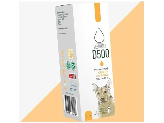Vestratek D500 Full Spectrum CBD ulje za pse 10ml