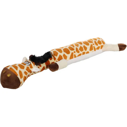 FLAMINGO Igračka za pse Žirafa, plišana, zvučna, 58cm