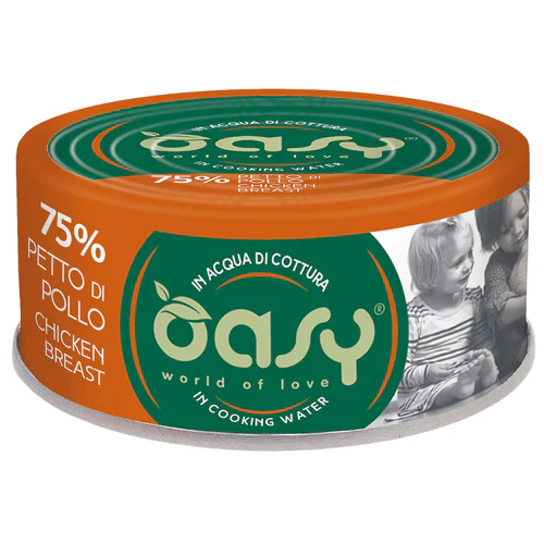 OASY More Love Konzerva za mačke Fileti piletine u sosu, 70g
