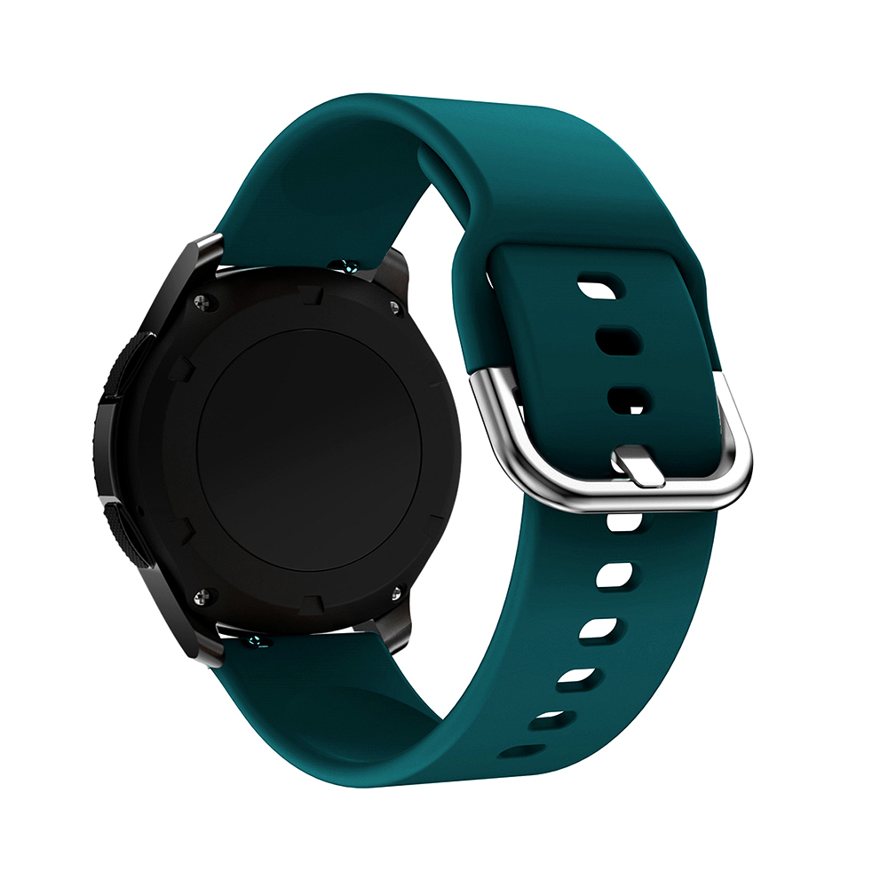 Narukvica za smart watch Silicone Solid 22mm tamno zelena