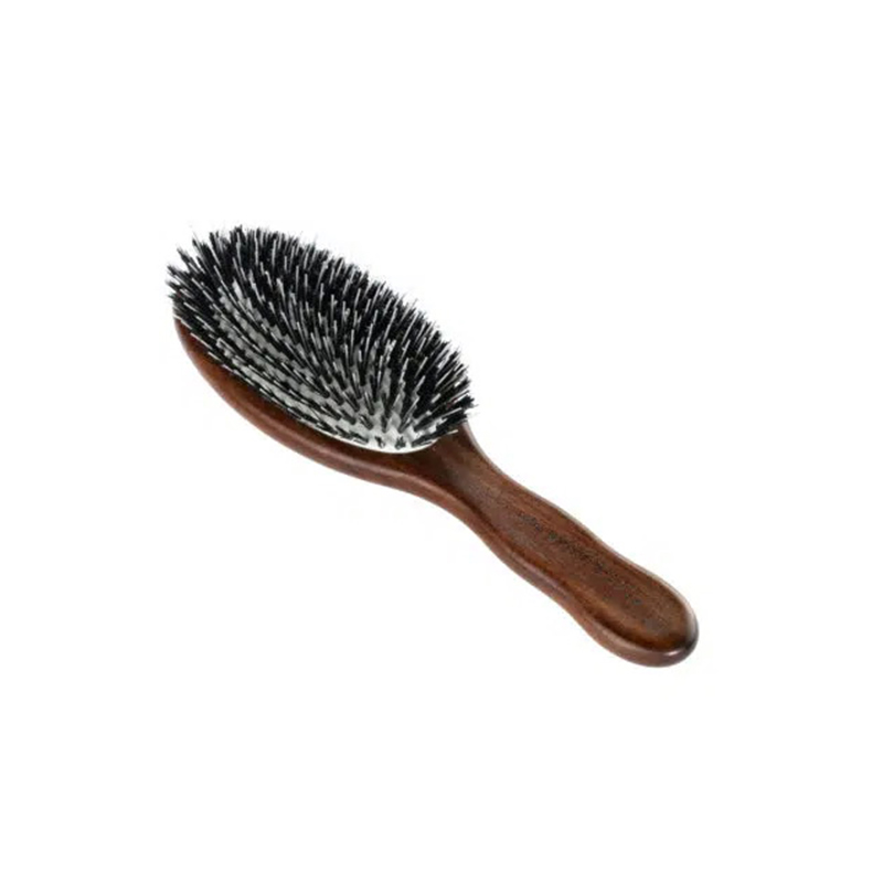 Kotibé Wood Oval Brush with Boar Bristle & Nylon Monofilament