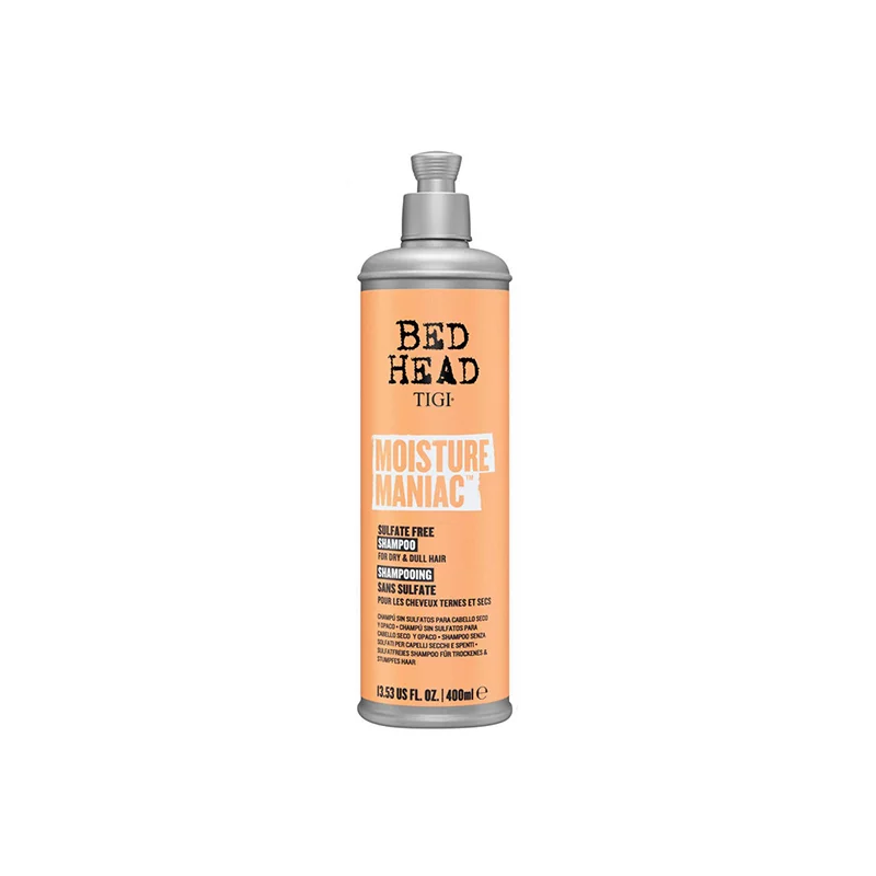 Bed Head Moisture Maniac Shampoo for Dry & Dull Hair 400ml