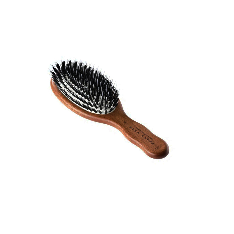 Mini Oval Brush Kotibe´ Wood 100% Boar Bristles & Nylon Monofilament