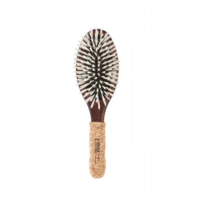 Professional Oval Boar Hair Flat Brush OC6 70mm