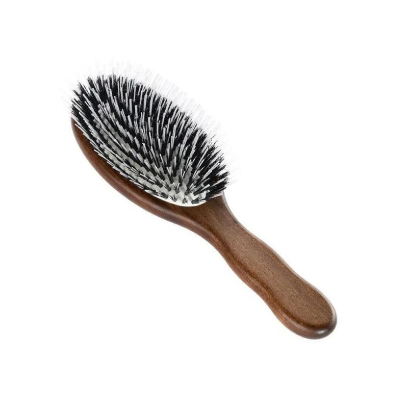 Hair Extension Kotibé Wood Oval Brush with Boar Bristle & Nylon Monofilament