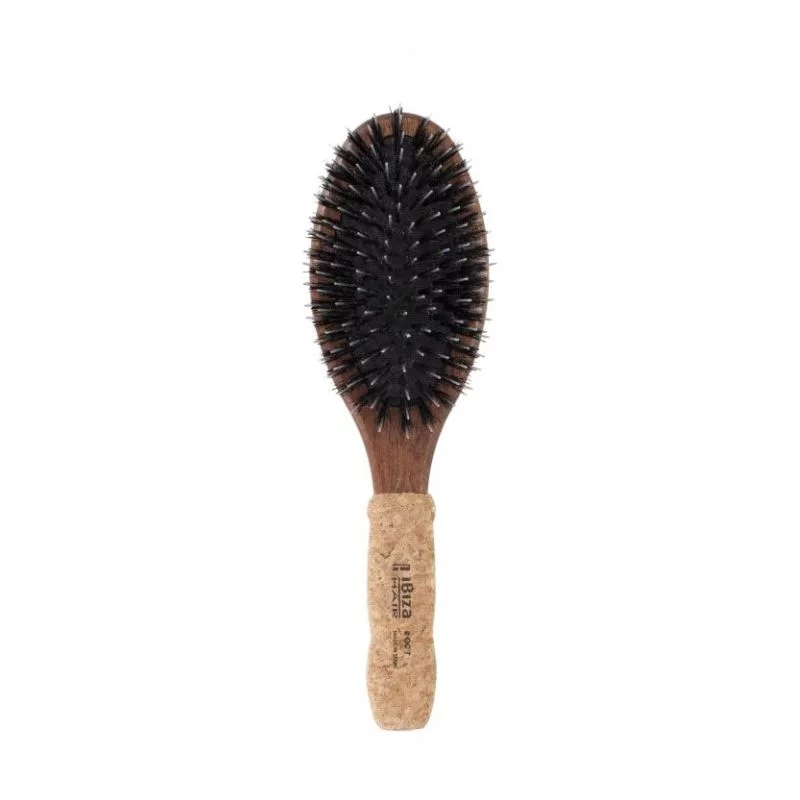 Professional Oval Boar Hair Flat Brush OC7 70mm