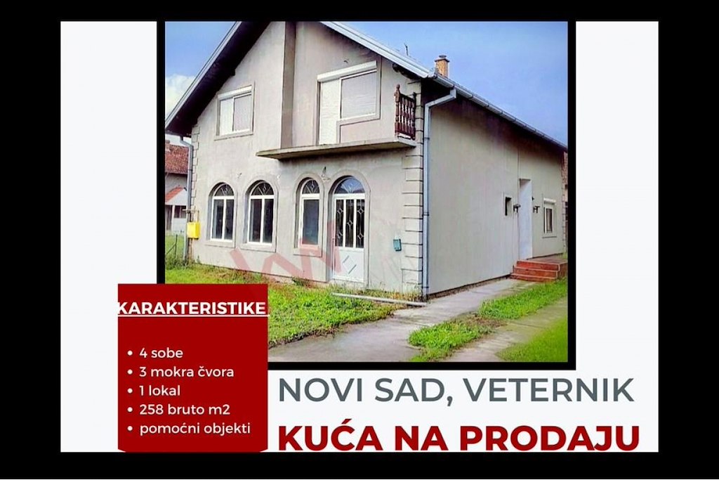 Veternik, Kuća Sa Velikim Potencijalom