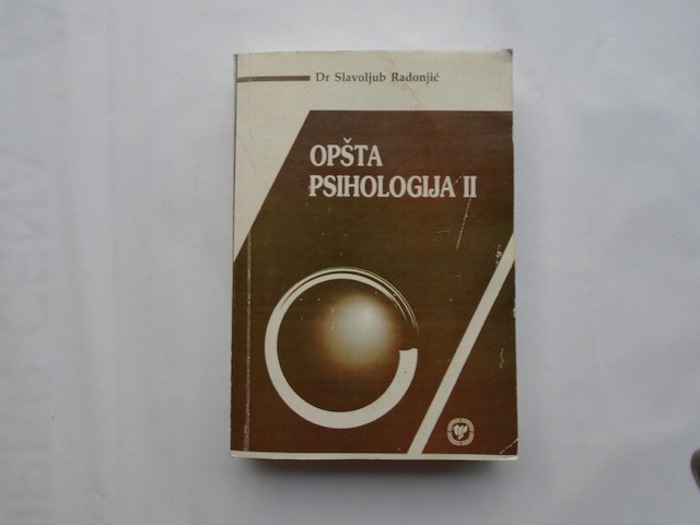 Opšta psihologija  II , S.Radonjić, CPP DPS
