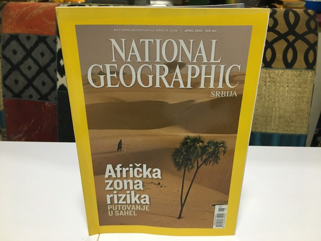 National geographic april 2008 Afrička zona rizika