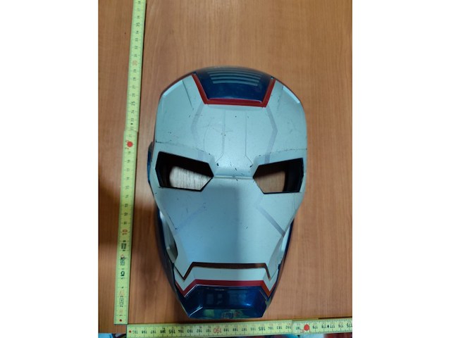 Ironman Patriot velika fullface maska Marvel original