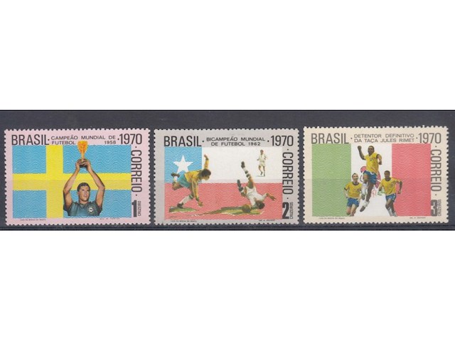 Brazil Fudbal 1970 serija **