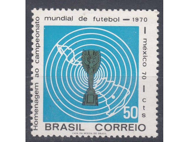 Brazil Fudbal 1970 **