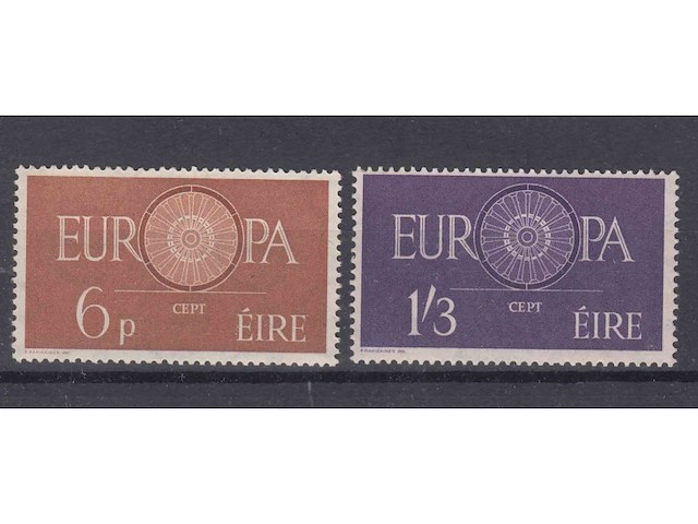 Irska 1960 Evropa serija **