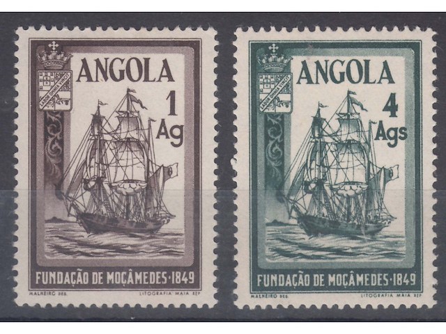 Portugalska Angola 1949 Brodovi serija **