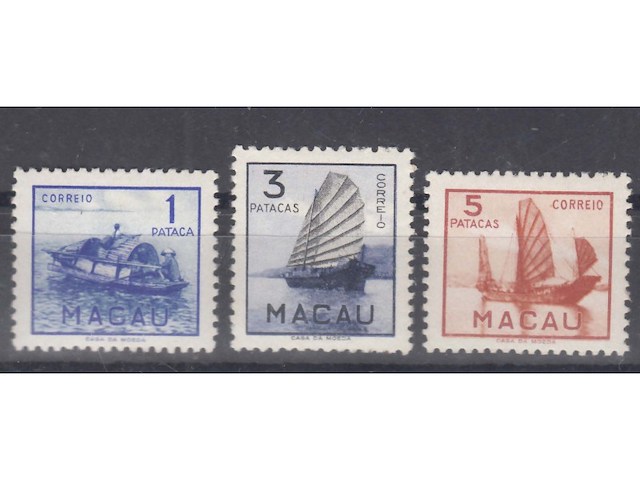 Portugalski Makao 1951 Brodovi serija *
