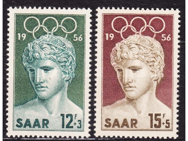 SAAR 1956 Olimpijske Igre ** serija