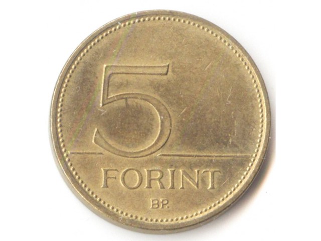 Madjarska 5 forint 1993 UNC