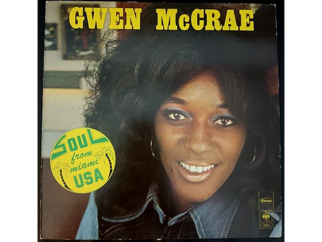 Gwen McCrae-Soul From Miami USA LP (MINT,CBS, 1975)