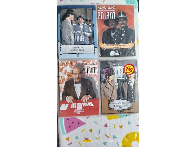 8 DVD STRANI FILM - POARO POIROT