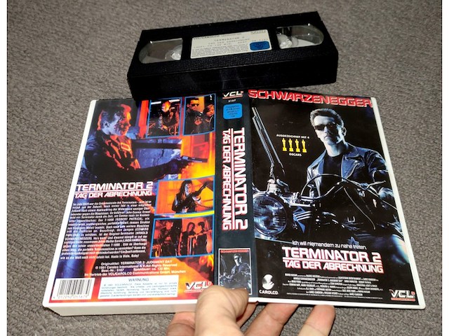 Terminator 2:Judgment Day 1991 ORIGINALNI VHS