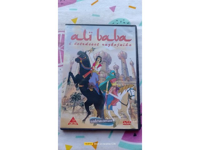 DVD CRTANI FILM - ALI BABA I 40 RAZBOJNIKA