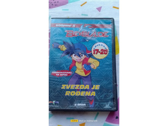 DVD CRTANI FILM - BEYBLADE 05 ZVEZDA JE RODJENA