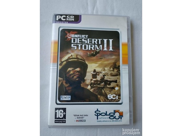 Conflict: Desert Storm II PC CD ROM SHOOTER