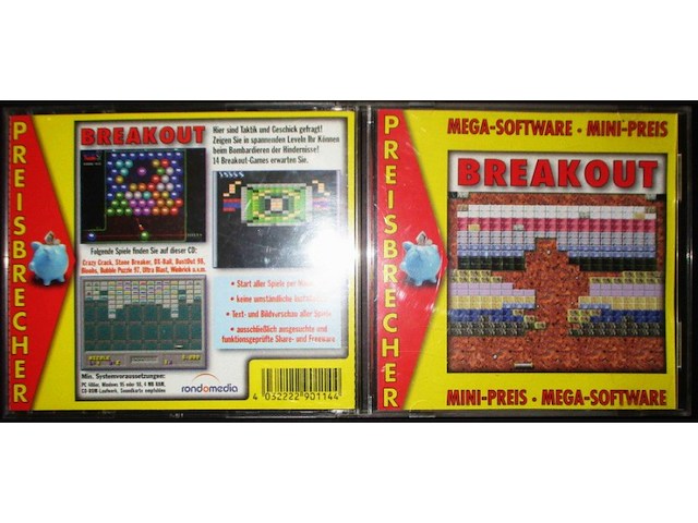 Breakout (Vrsta Tetrisa) Made in Germany
