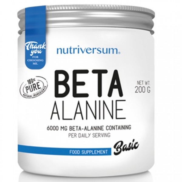 NUTRIVERSUM Beta Alanine 200gr
