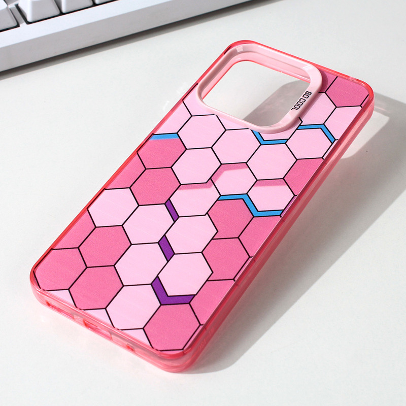 Maskica Honeycomb Color za Xiaomi Redmi 12C type 2