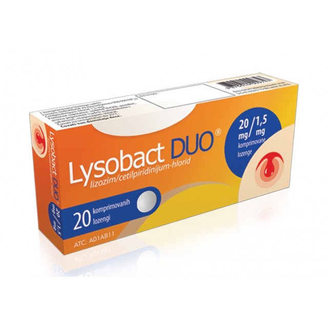 LYSOBACT DUO ORIBLETE A20
Opis
INFORMACIJE
NALOG
SERVIS
KORISNI LINKOVI