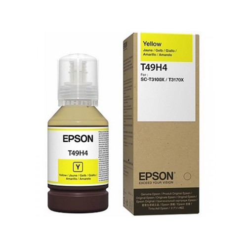 Epson Original Printer Ink/mastilo SC-T3100x Yellow 140ml T49H Ink | C13T49H400