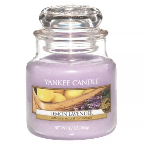 Lemon Lavender - Yankee Candle mirisna sveća S - Lemon Lavender (limun i lavanda)