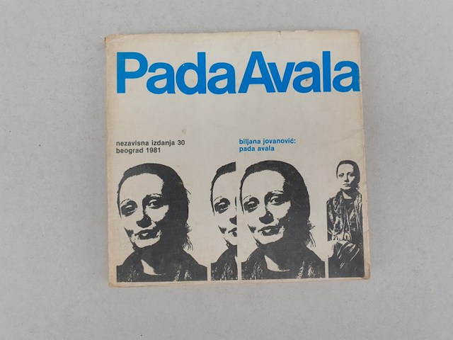 Biljana Jovanović Pada Avala (Nezavisna izdanja Mašić)