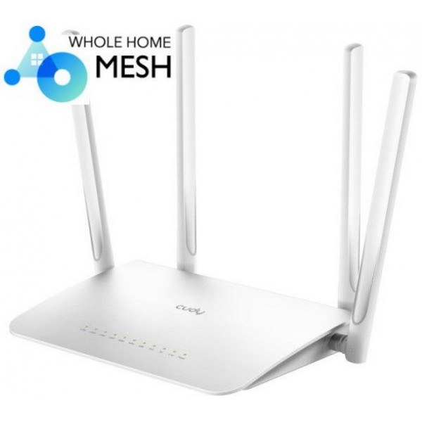 CUDY WR1300 WIFI GIGABIT DUAL BAND ROUTER AC1200