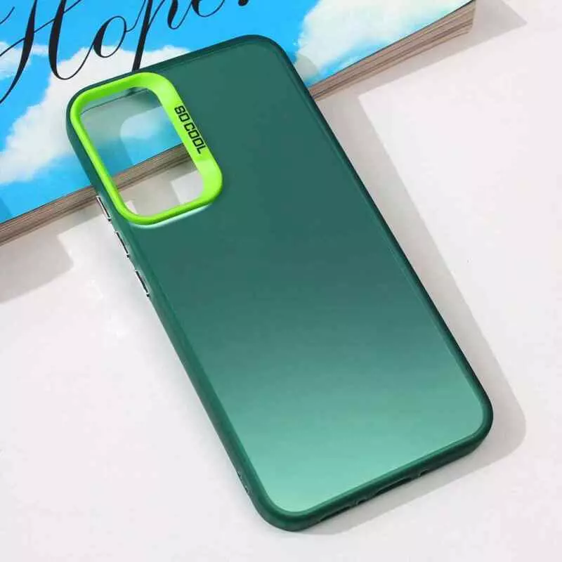 Maska Clear za Samsung A346B Galaxy A34 5G zelena